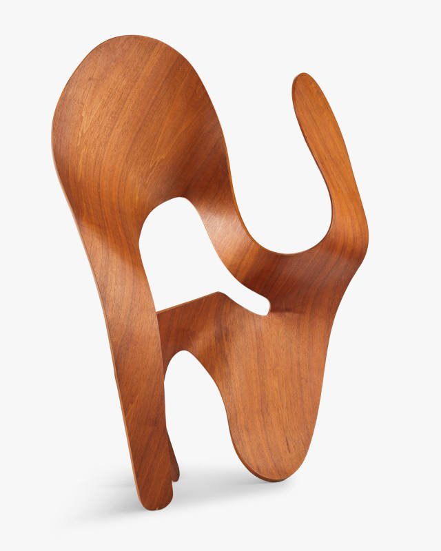 Molded Plywood Sculpture, Ray & Charles Eames | Eames Institute