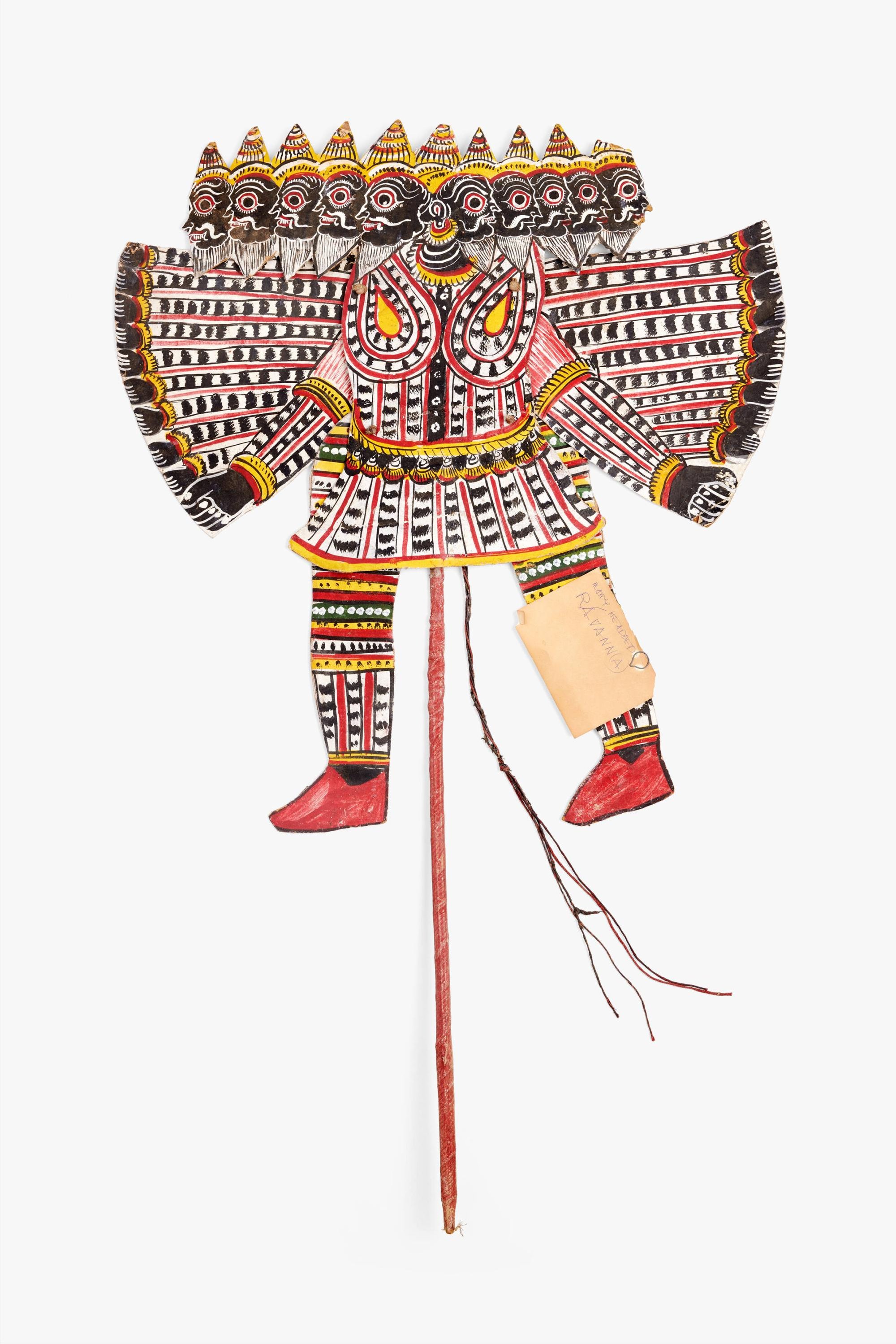 Ravana Shadow Puppet—Toys & Play Exhibition | Eames Institute