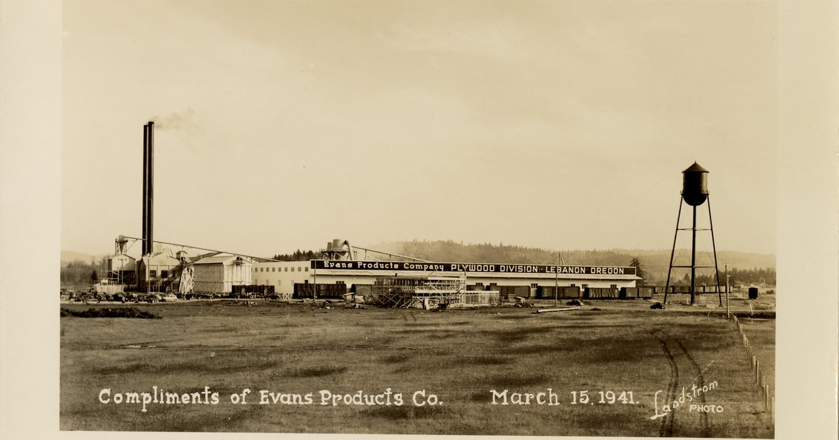 Evans Products Company Promotional Postcard | Eames Institute